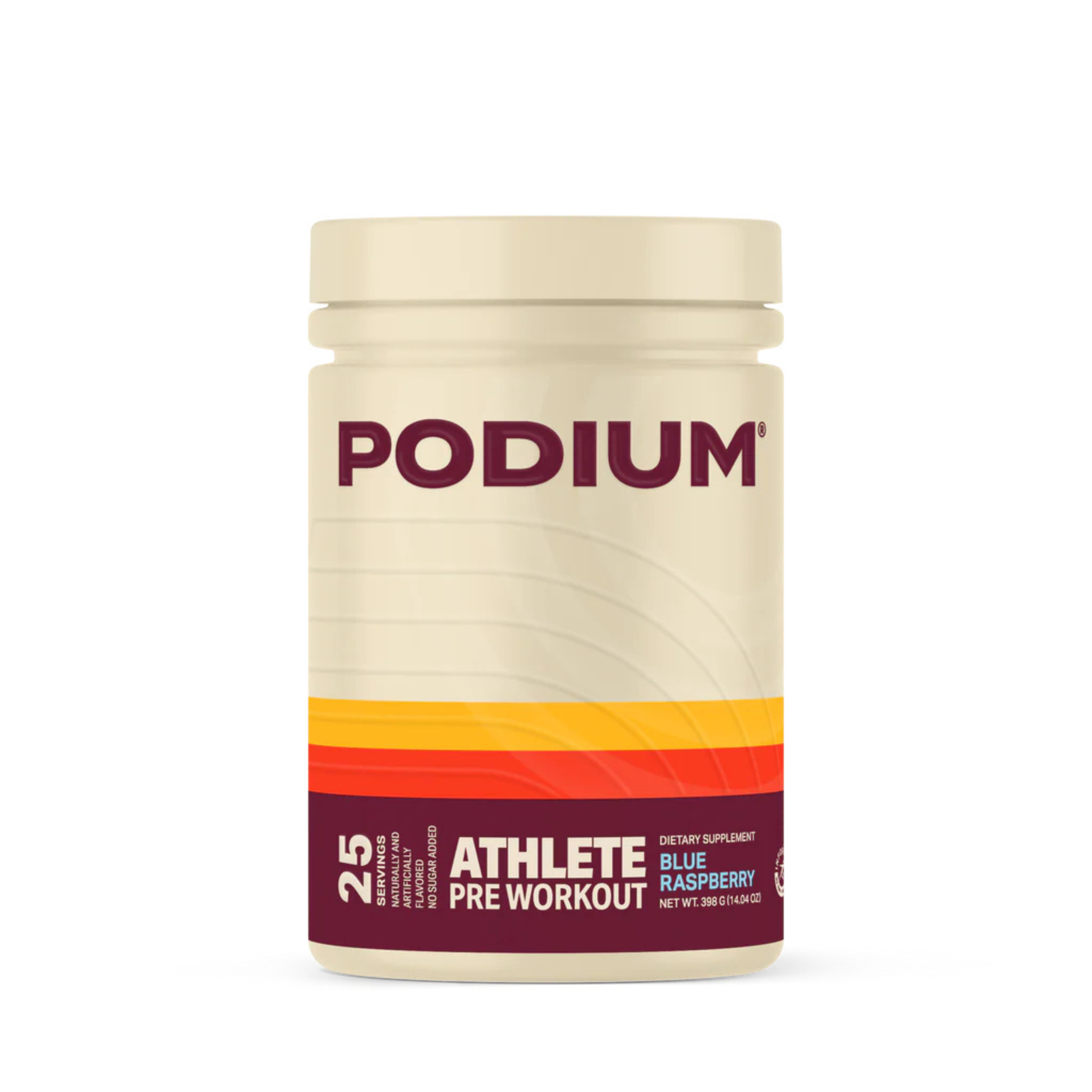 Podium Athlete Pre-Workout - Blue Raspberry – 4Time